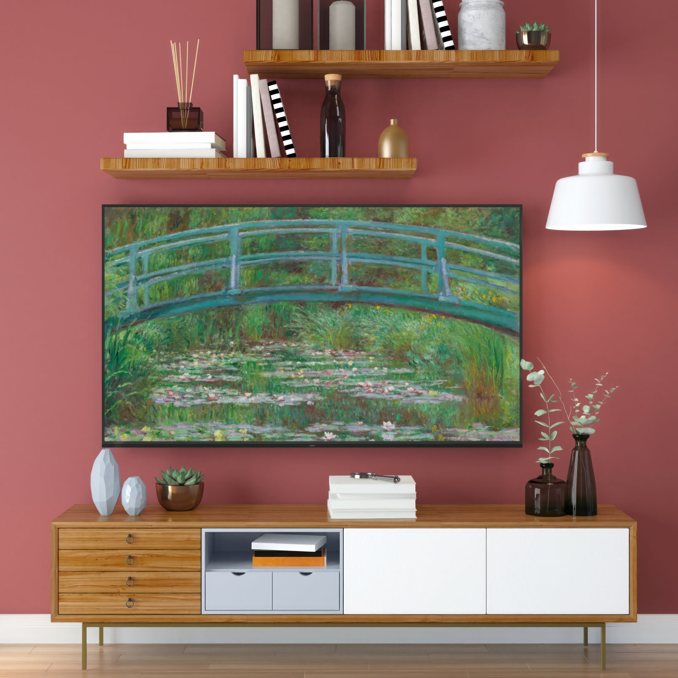 CLAUDE MONET Frame Tv Art Set of 24 High Resolution Digital Download ...