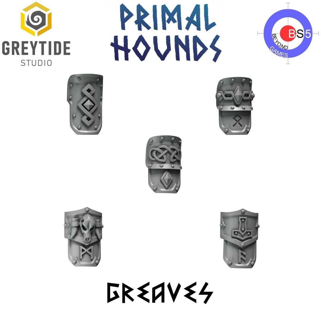 Greaves Primal Hounds Greytide Studio - Etsy