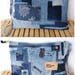 Accessories Patchwork Pouch Jeans Boho Purse Denim Clutch Jeans Tablet ...