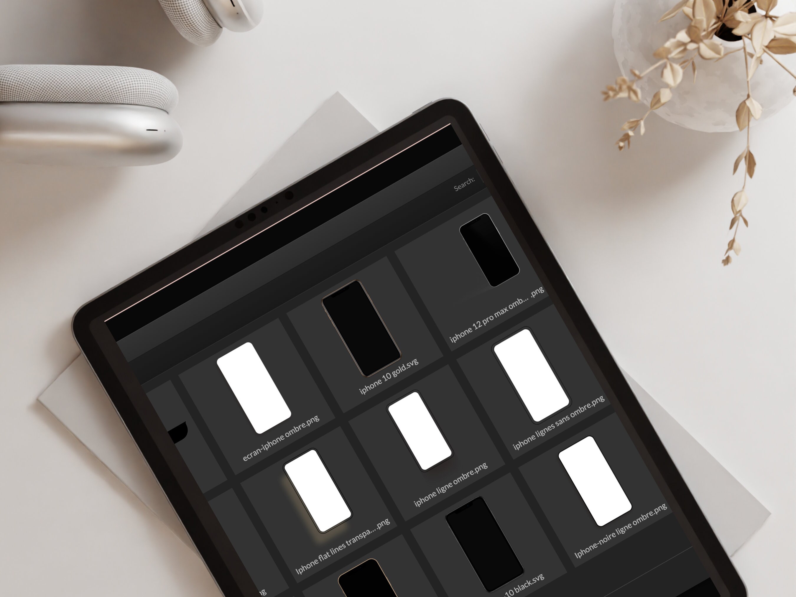 Mockup Templates for Showit iPad Mockups iPhone Mockups - Etsy