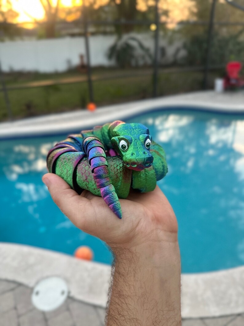 Ball Python / 3D Printed Snake - Etsy