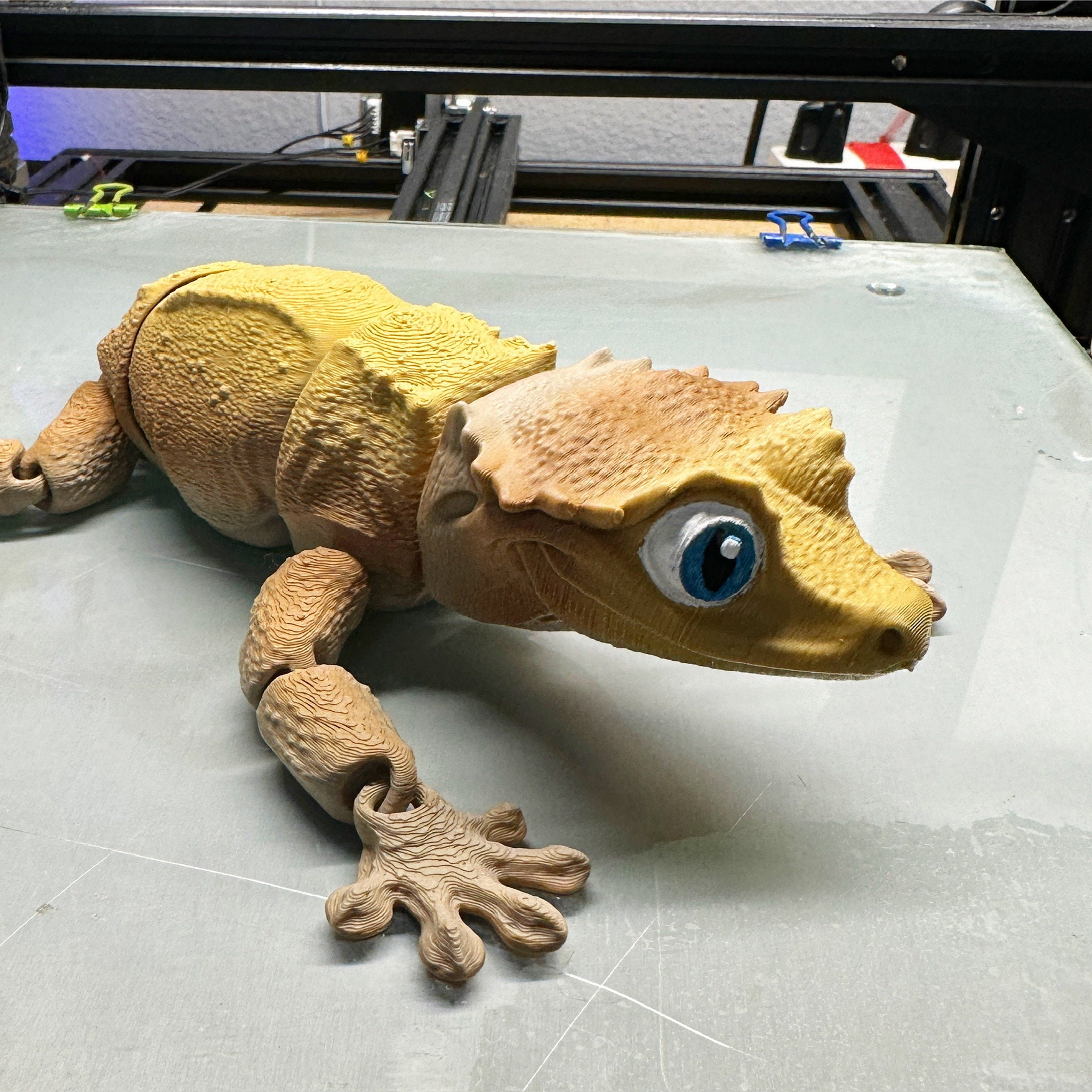 Crested Gecko / 3D Printed Gecko - Etsy