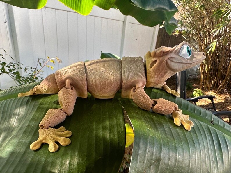 Crested Gecko / 3D Printed Gecko - Etsy