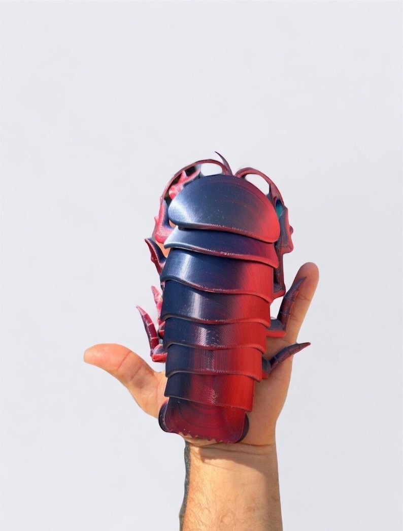 3D Printed Isopod - Etsy