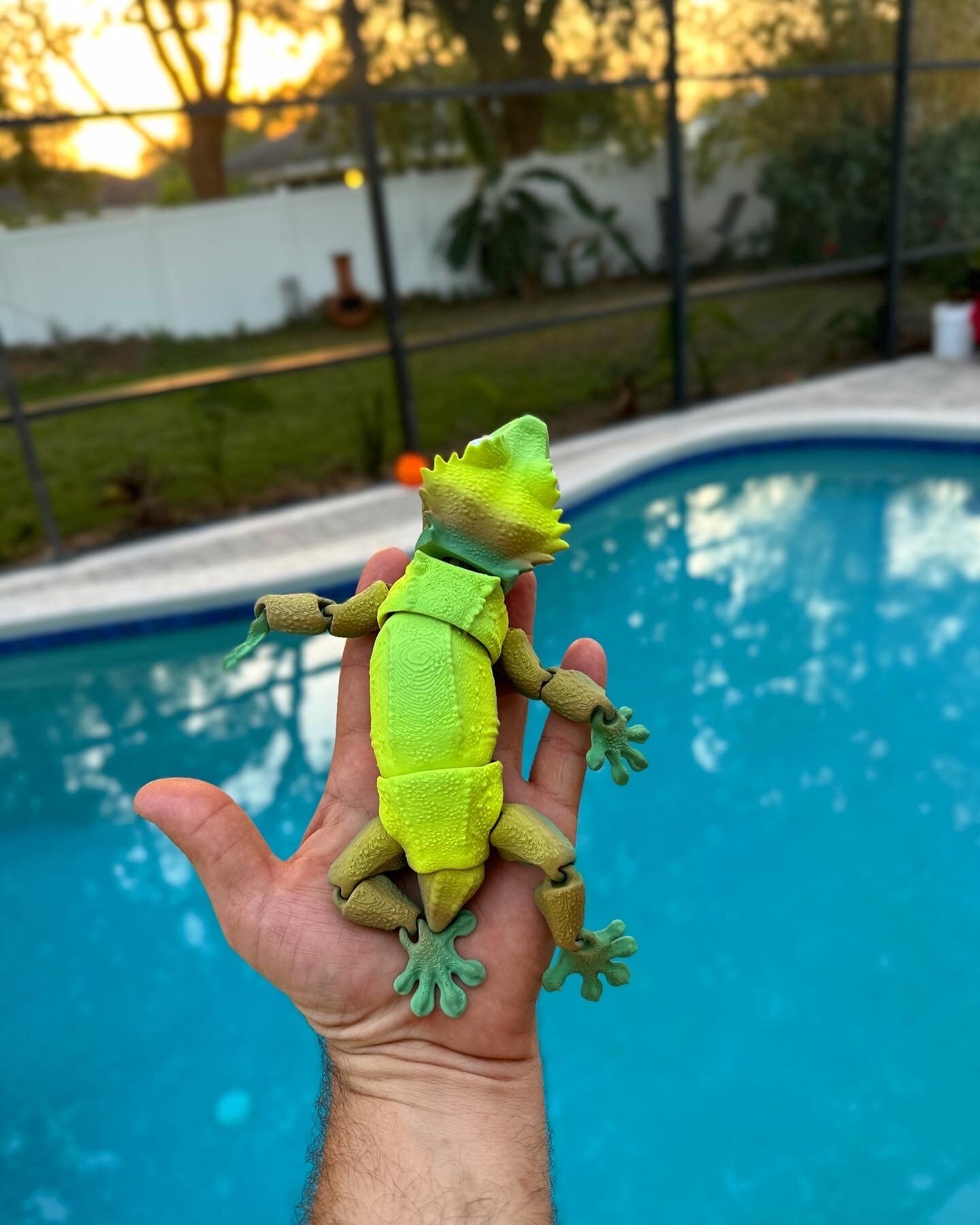 Crested Gecko / 3D Printed Gecko - Etsy