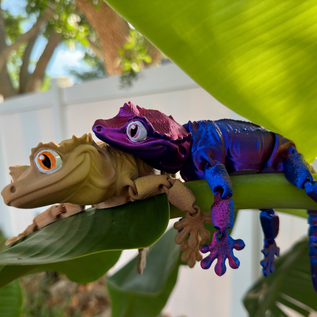 Crested Gecko / 3D Printed Gecko - Etsy