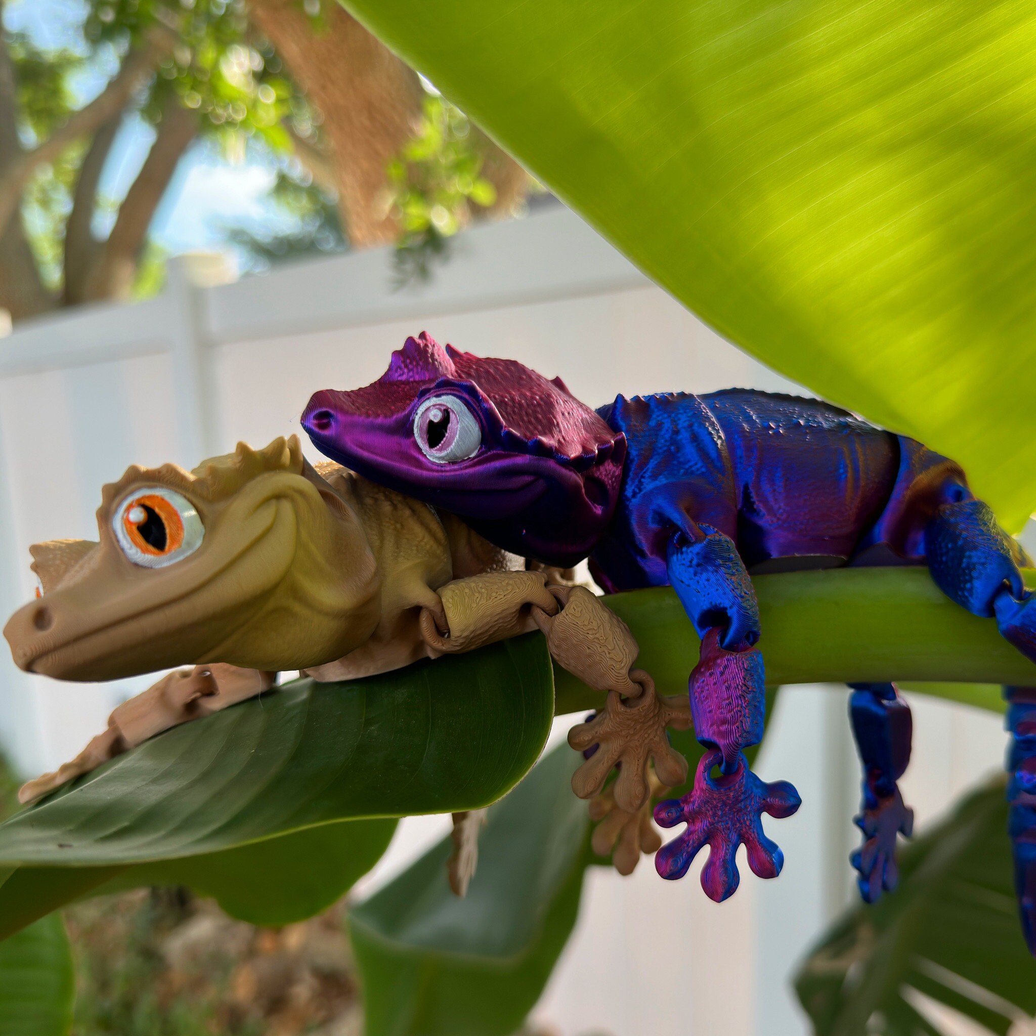 Crested Gecko / 3D Printed Gecko - Etsy