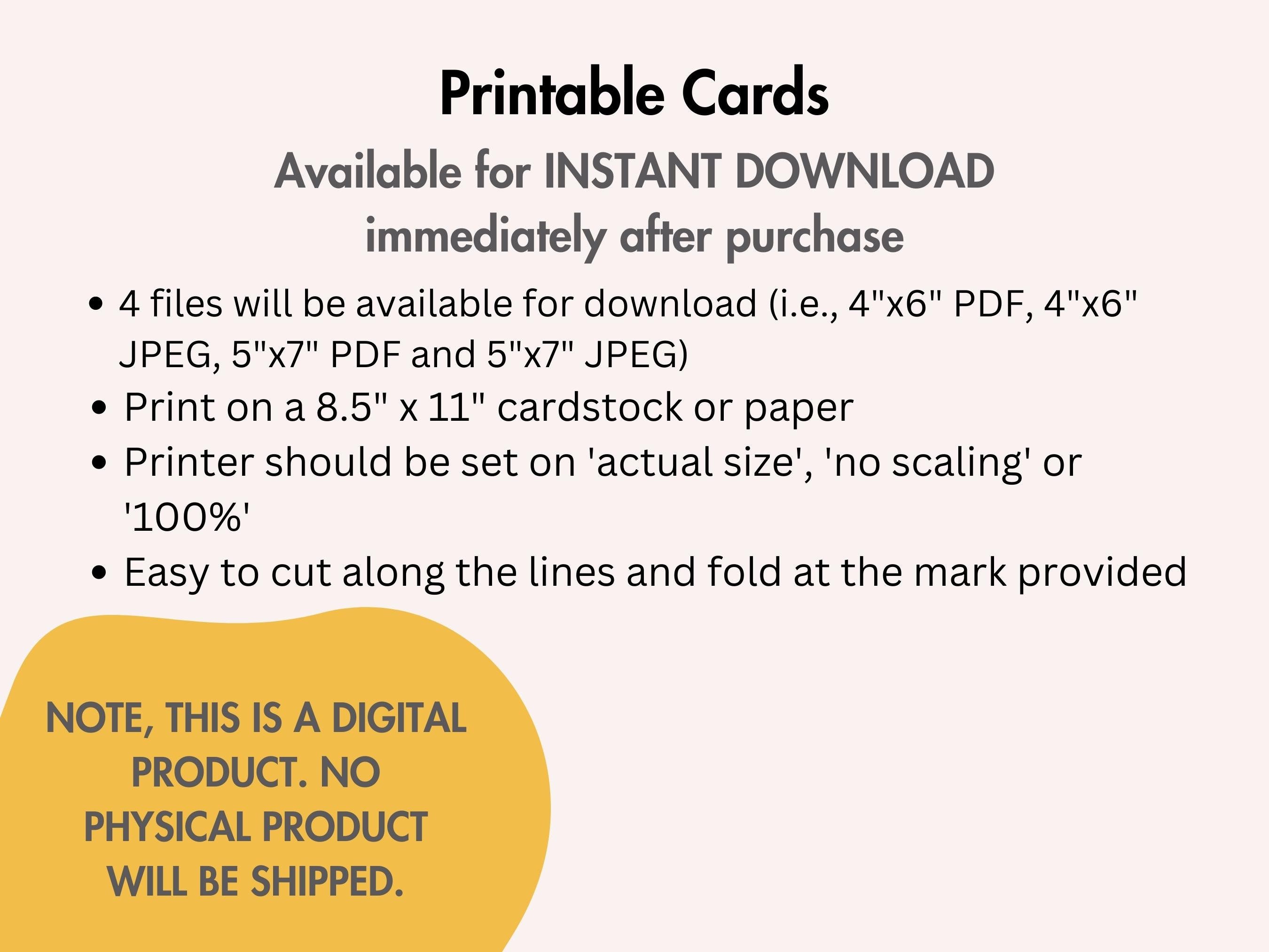 Printable Birthday Card Digital Card With Pawsitively - Etsy