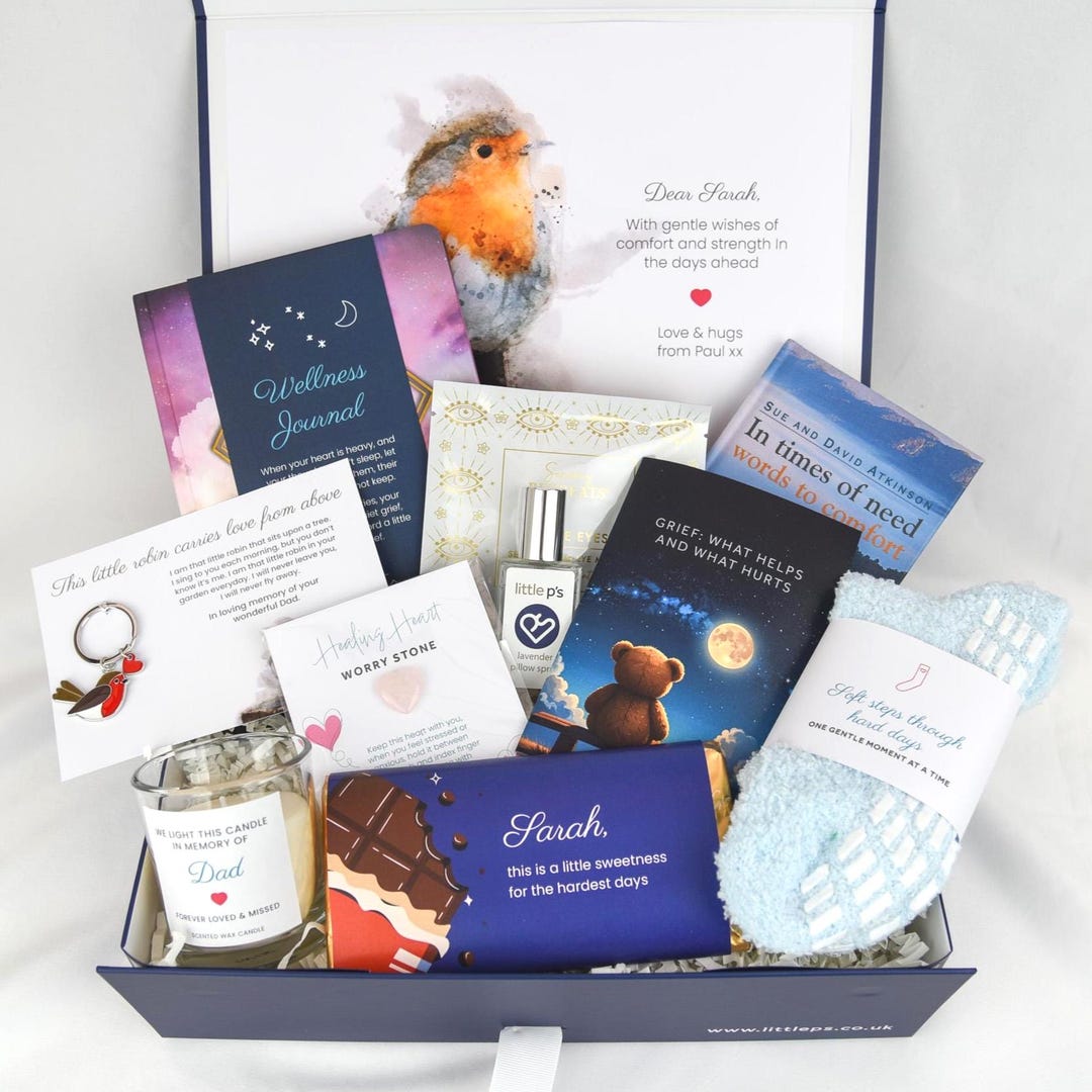 Bereavement Gift Box: Sympathy & Condolences Care Package - Etsy UK