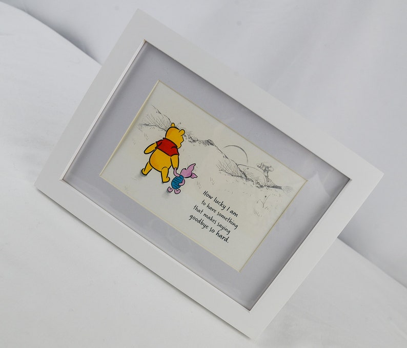 Unique Winnie the Pooh Quote Print | How Lucky I Am to Have Something ...
