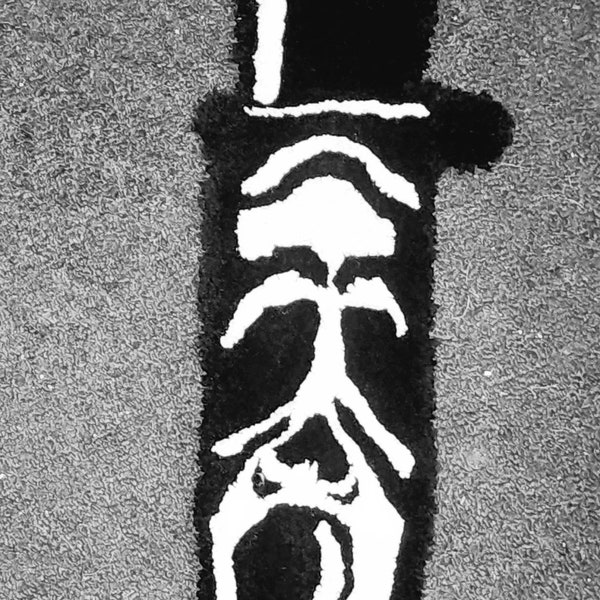 Ghostface Rug - Etsy