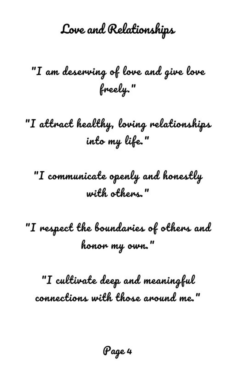Empower Your Mind: 50 Daily Affirmations for Personal Growth and Well ...