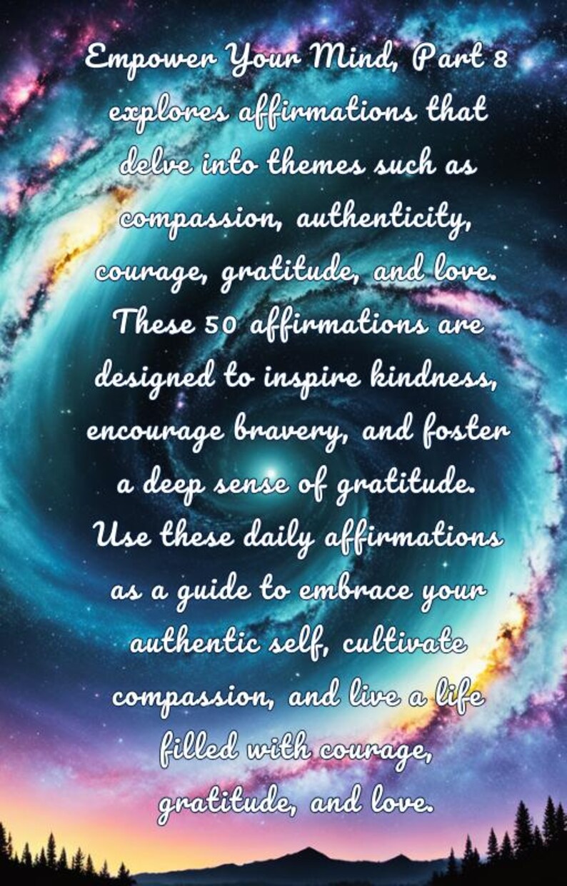 Empower Your Mind: 50 Daily Affirmations for Personal Growth and Well ...