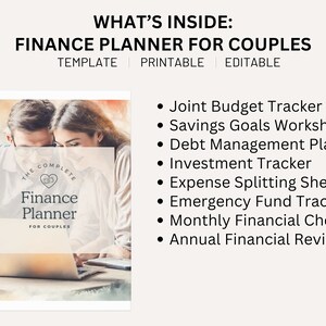 Editable Finance Planner Bundle, Budget Tracker, Savings Tracker, Bill ...