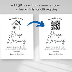 Editable House Warming Invitation, House Warming Party, Customisable in ...