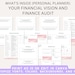 Editable Finance Planner Bundle, Budget Tracker, Savings Tracker, Bill ...