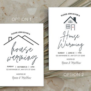 Editable House Warming Invitation, House Warming Party, Customisable in ...