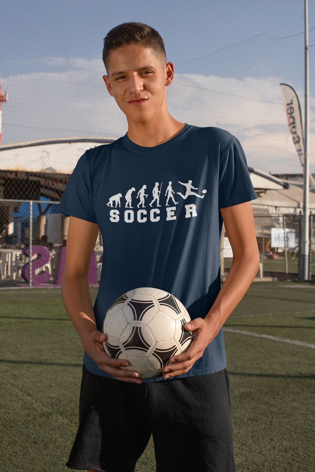 Evolution of Soccer T-shirt | Funny Football T-shirts | Soccer Shirts ...