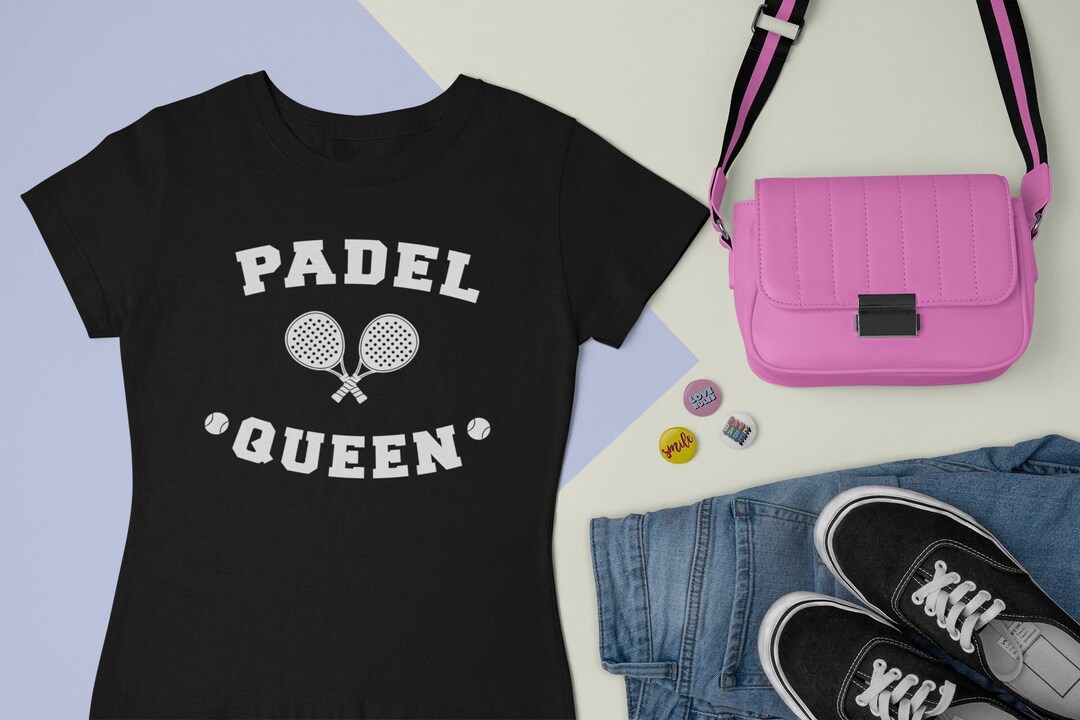 Padel Queen T-shirt Funny Padel T-shirt Gifts for Her Padel Gift Padel ...