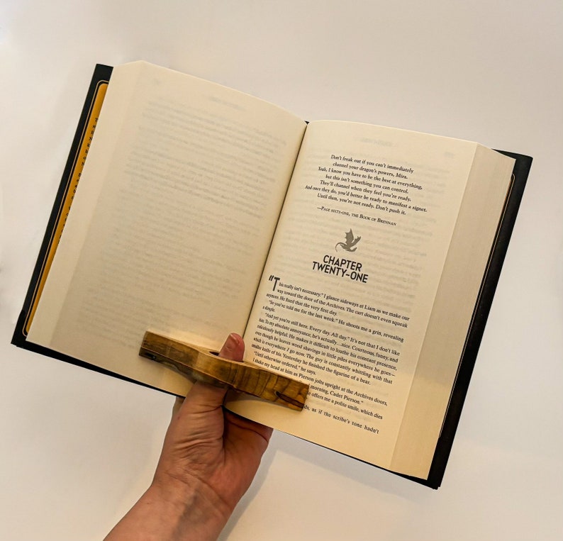 Thumb Book Holder - Etsy