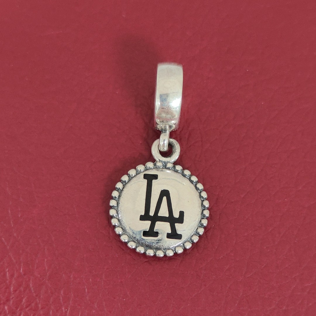 Pandora Los Angeles Dodgers MLB Logo Dangle Charm Pendant 925 - Etsy