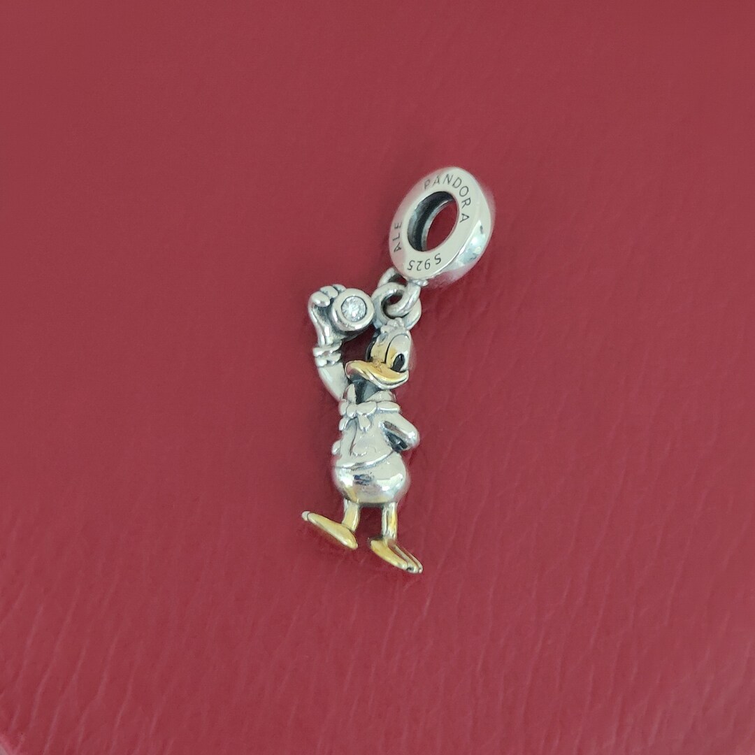 Pandora disney 100th Anniversary Donald Duck Dangle Charm - Etsy