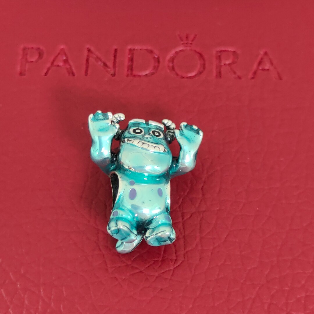 Pandora Disney Pixar Sulley Charm Pendant, 925 Sterling Silver Charm ...