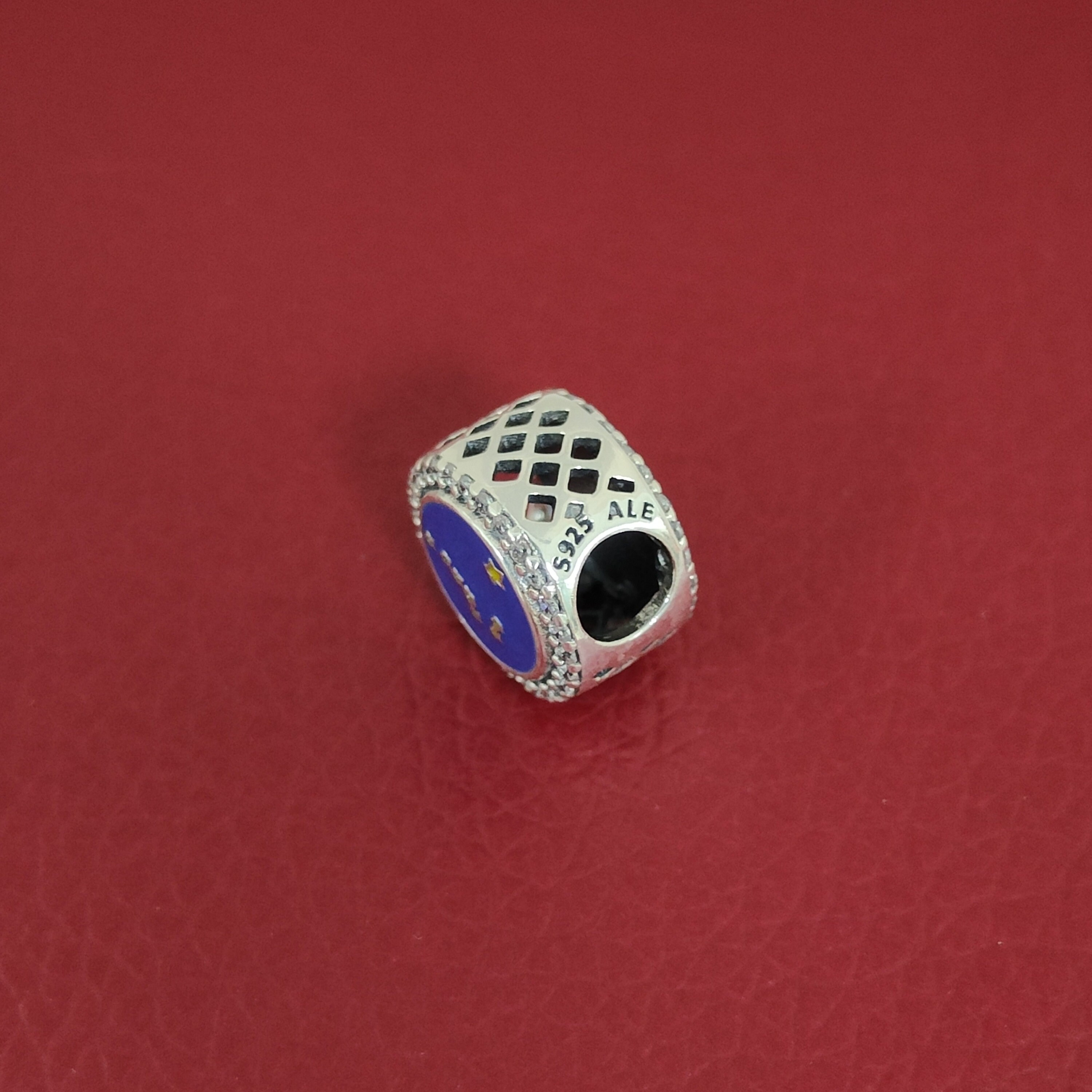 Pandora Alaska Deer & Stars Reversible Bead Charm With Clear - Etsy