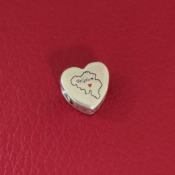 Pandora Belgium Charm - Etsy