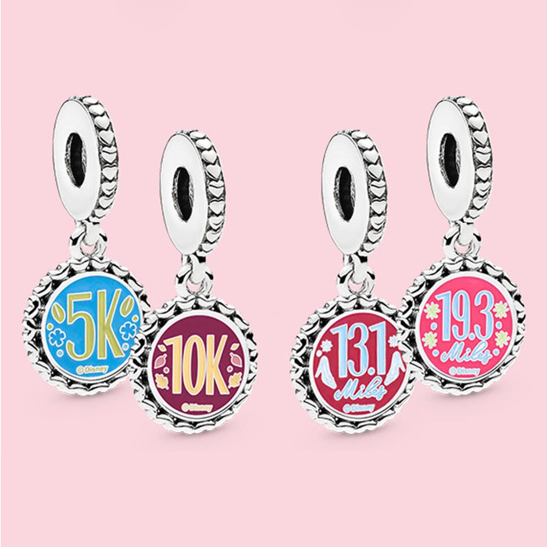 Pandora Run Disney Princess Half Marathon Dangle Charm - Etsy