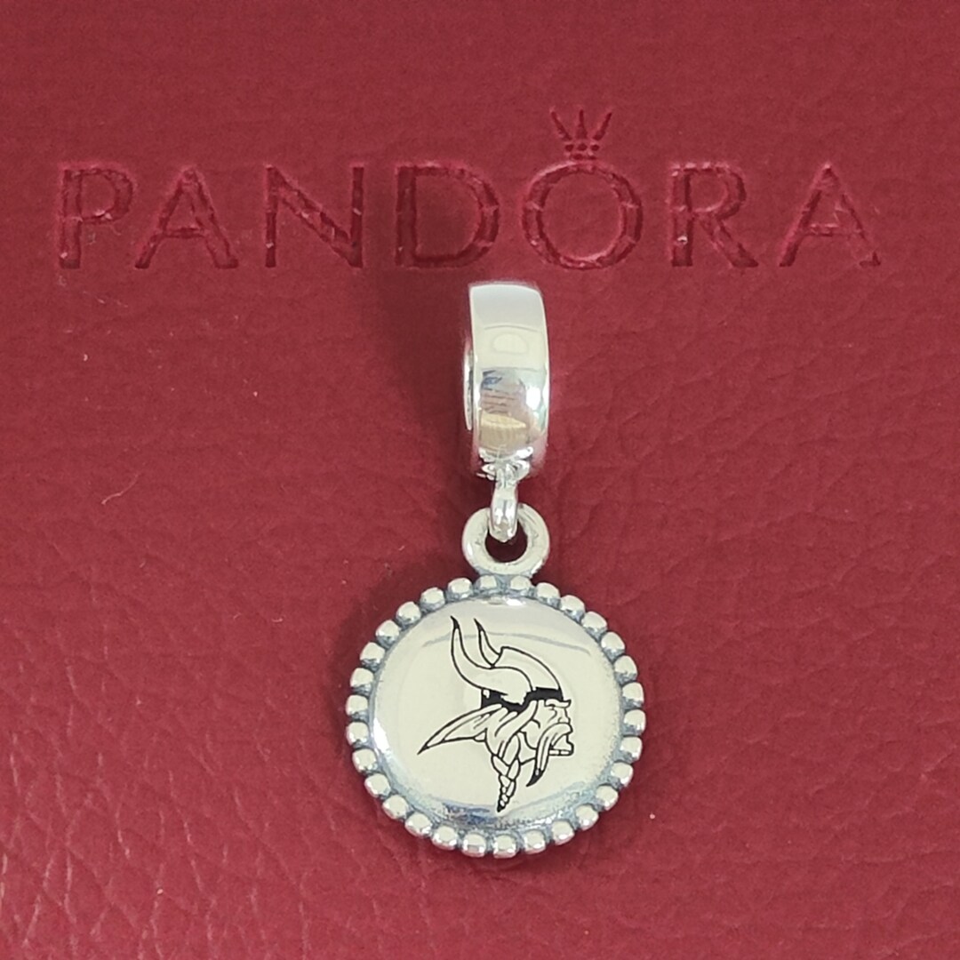 Pandora Minnesota Vikings Charm Dangle, 925 Sterling Silver Charm, DIY ...