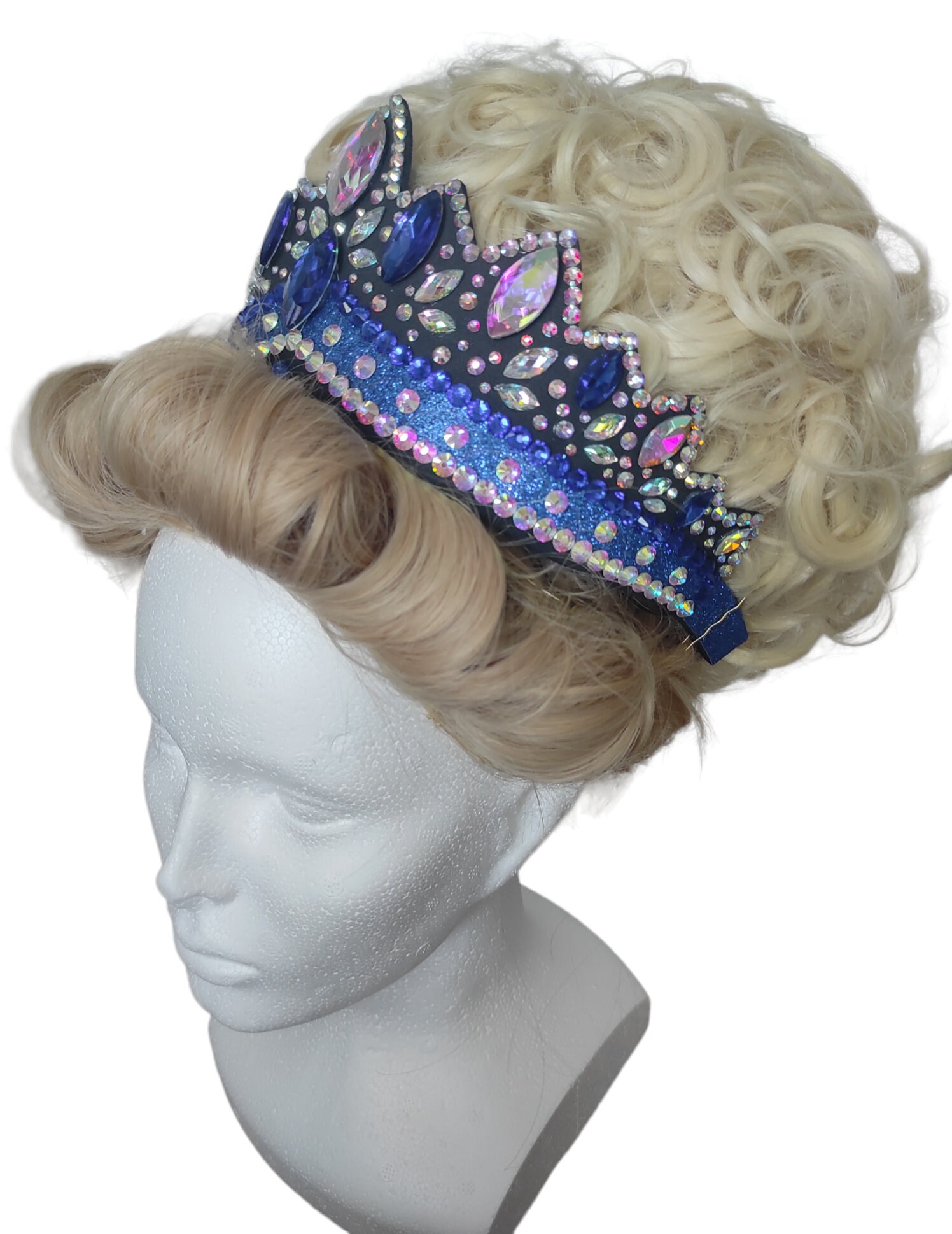 Irish Dancing Tiara - Ríonach Blue Edition (aquamarine, Sapphire ...