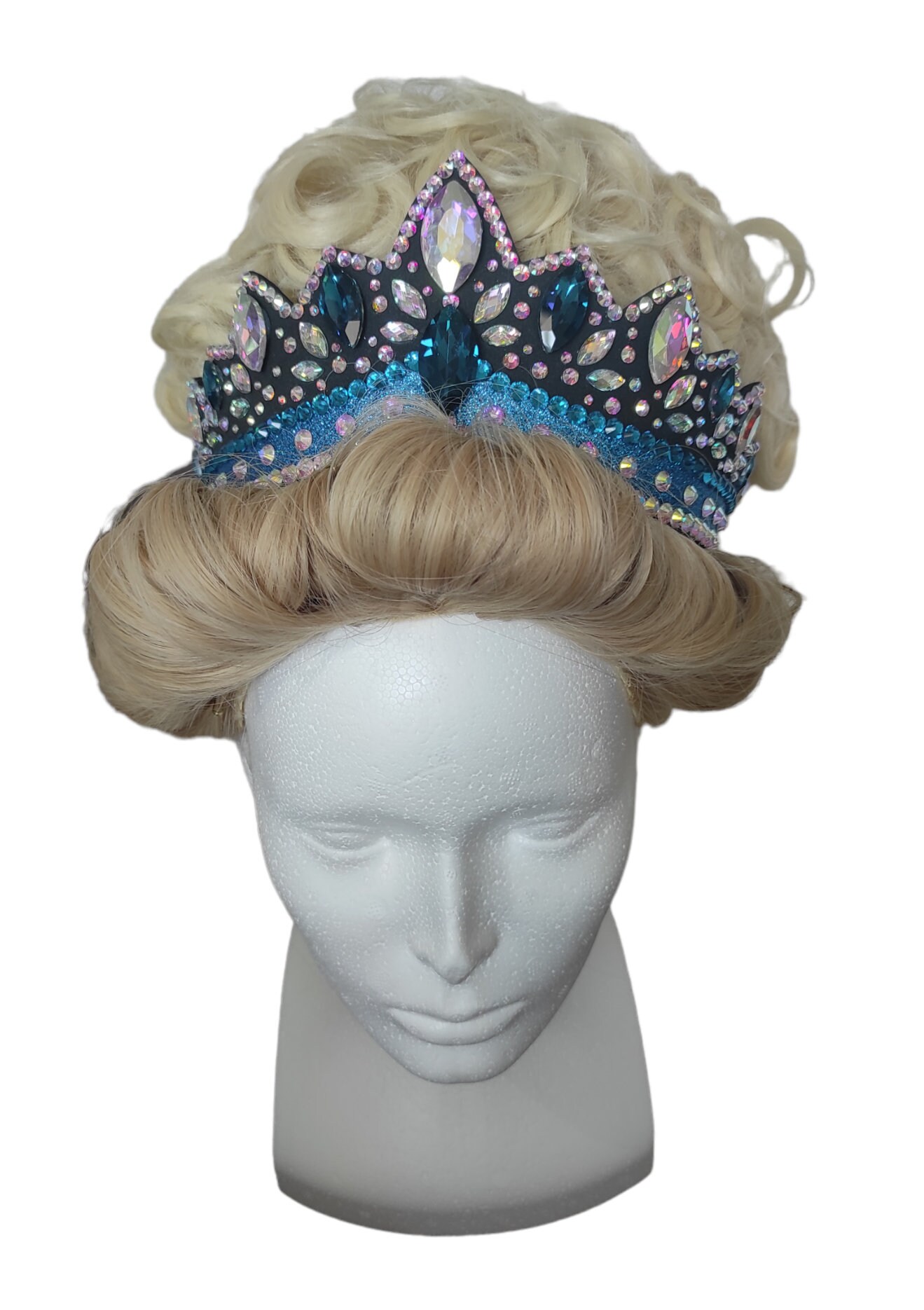 Irish Dancing Tiara - Ríonach Blue Edition (aquamarine, Sapphire ...