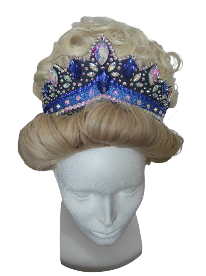 Irish Dancing Tiara Ríonach Blue Edition aquamarine, Sapphire ...