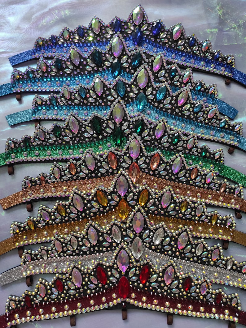 Irish Dancing Tiara - Ríonach Blue Edition (aquamarine, Sapphire ...