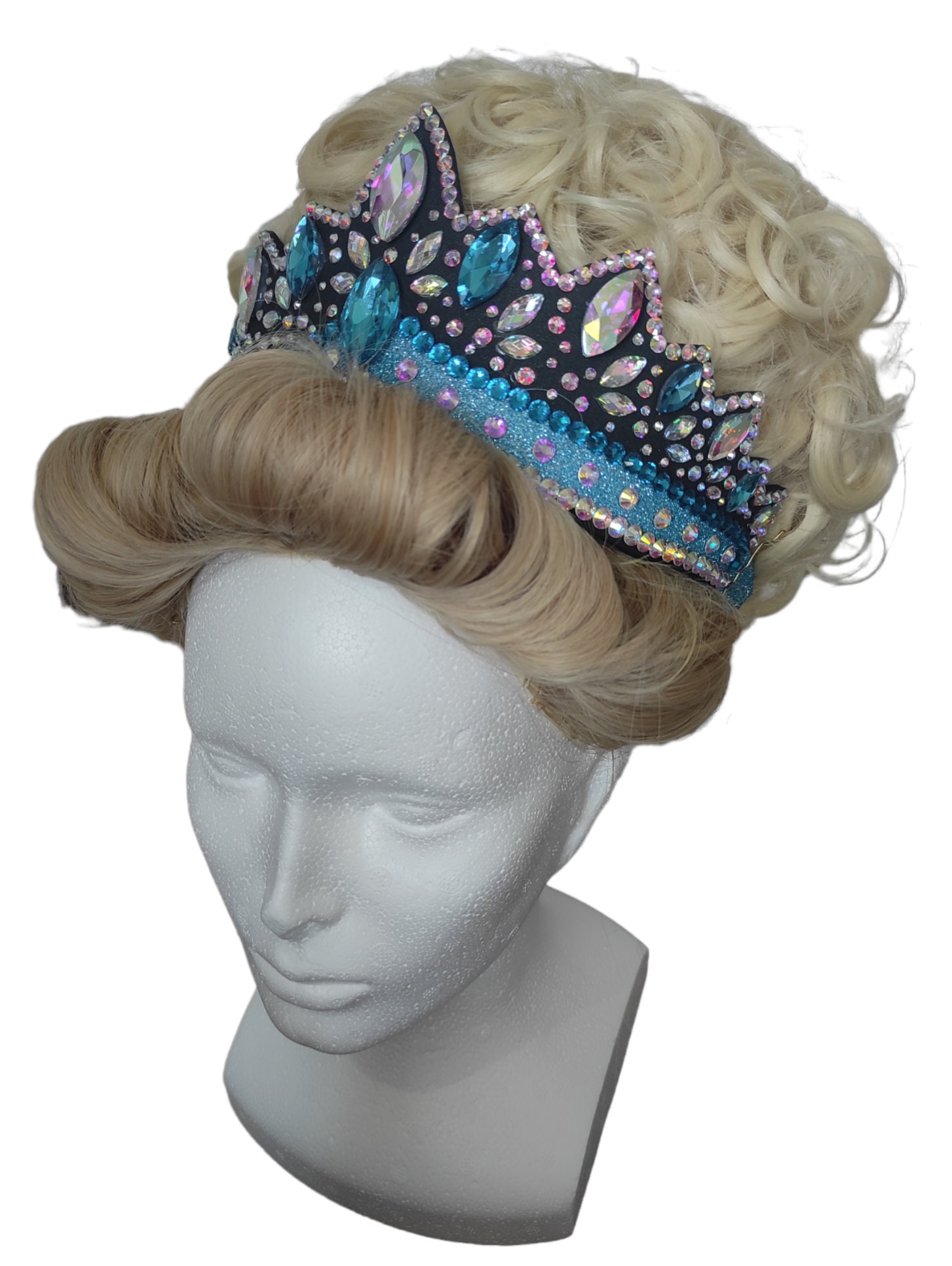 Irish Dancing Tiara - Ríonach Blue Edition (aquamarine, Sapphire ...