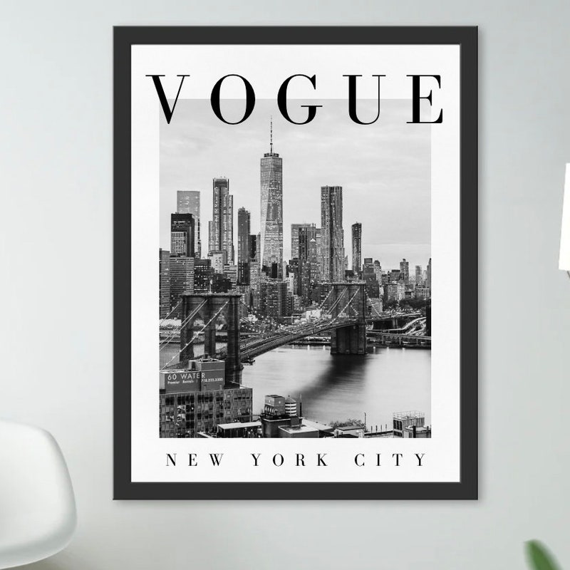Vogue Poster - Etsy
