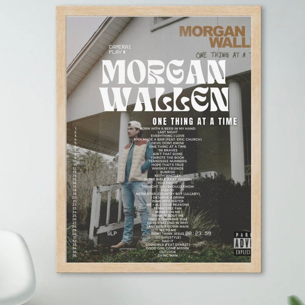 Morgan Wallen Lyrics Dorm Poster - Etsy
