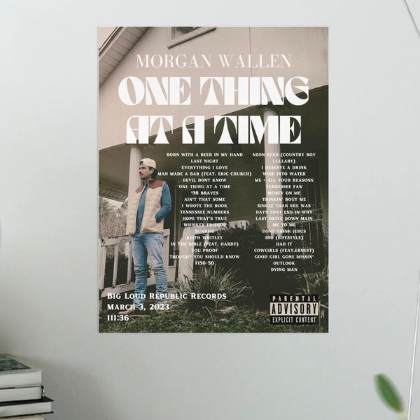Morgan Wallen Printable Art - Etsy UK