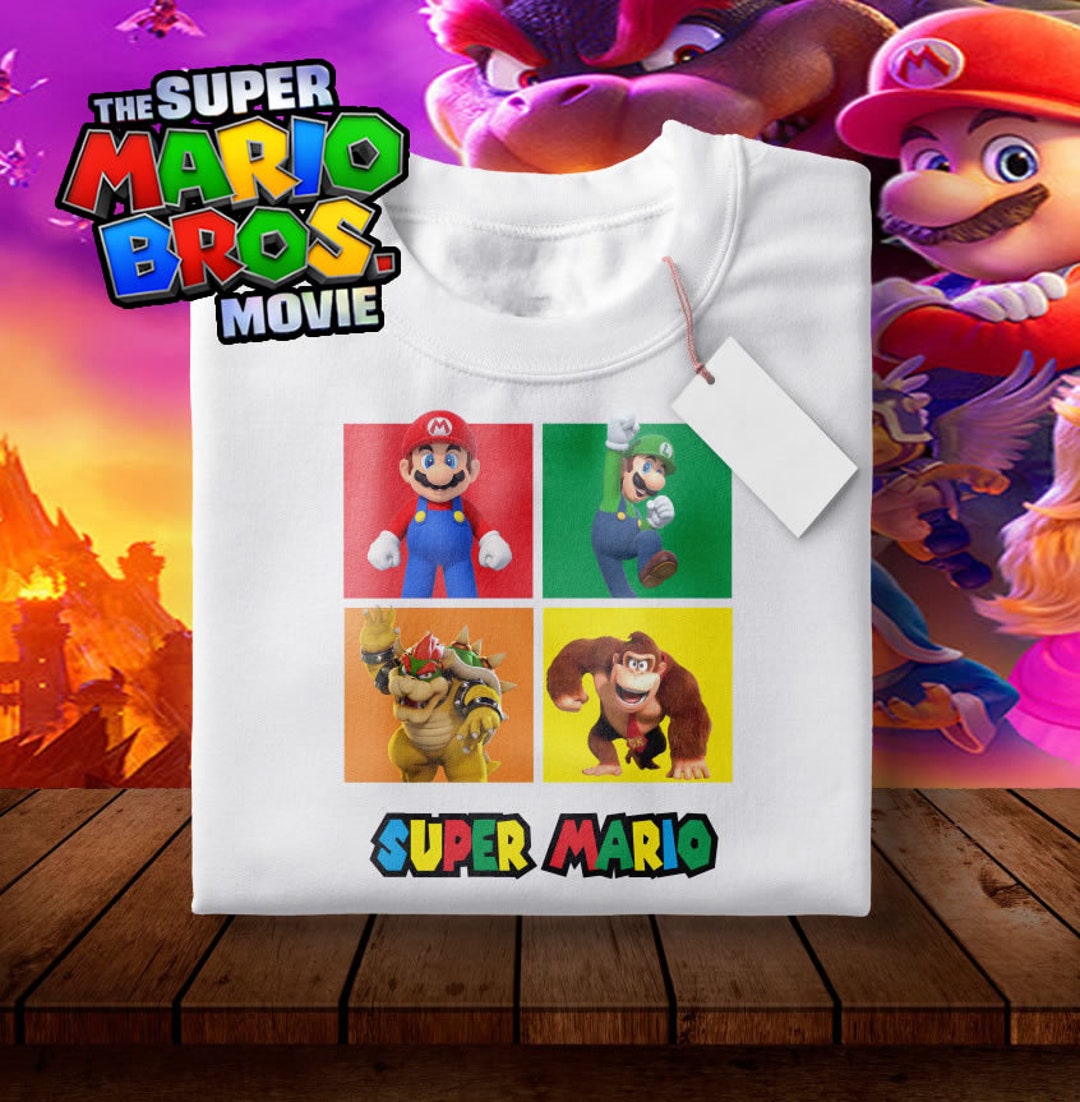 Mario and His Friends. PNG. Digital Download. - Etsy
