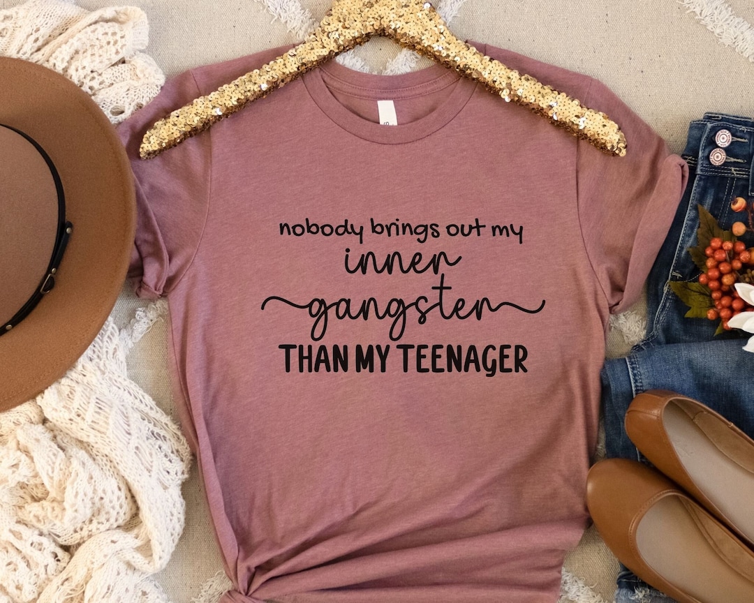 Mom of Teenager Shirt, Mom of Preteen Tee, Funny Teen Mom T-shirt, Mom ...