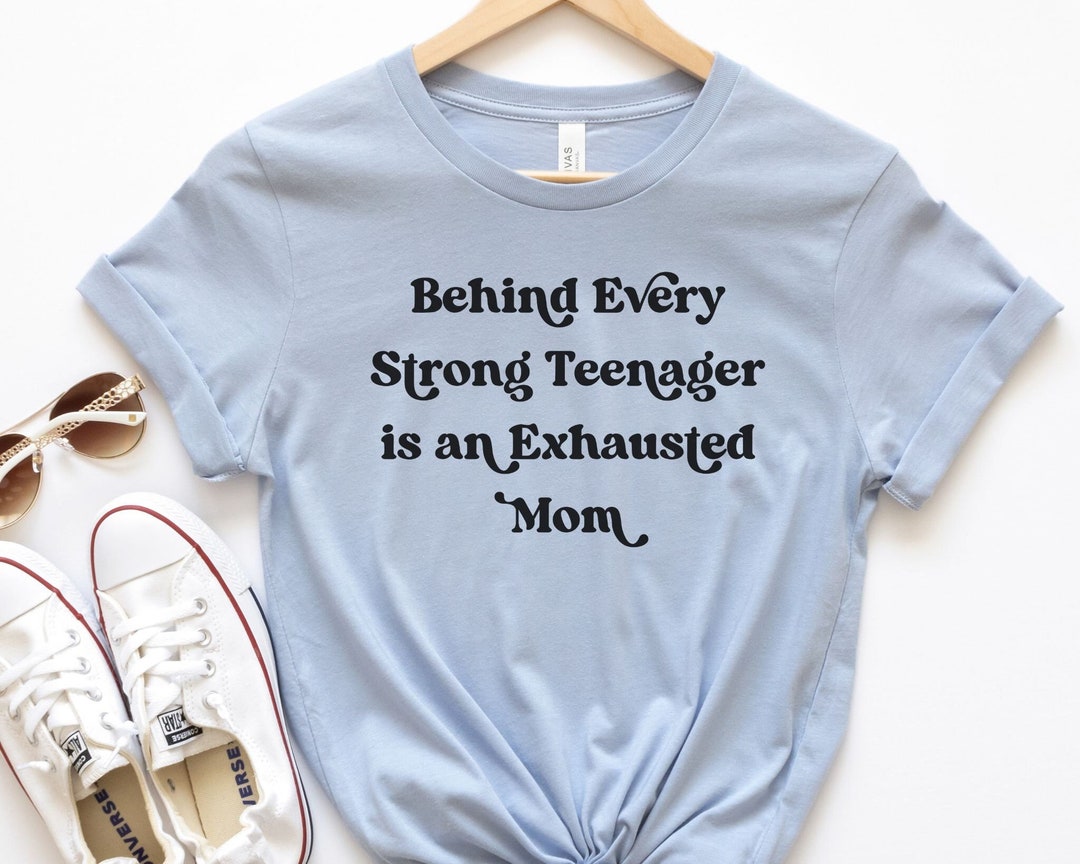 Mom of Teenager Shirt, Mom of Preteen Tee, Funny Teen Mom Shirt, Gift ...