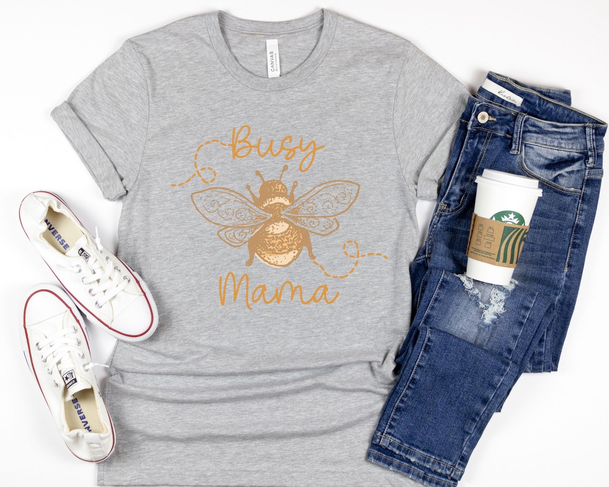 Bee T-shirt, Busy Mama Bee Shirt, New Mom Shirt, Honey Bee Shirt ...