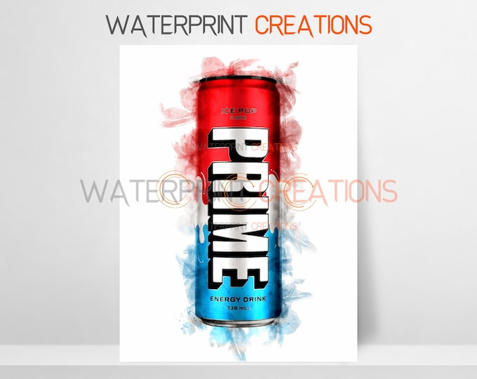 Pink Prime Sticker Drink Prime Prime Hydration KSI Logan Paul KSI Prime ...