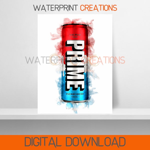 Prime Hydration Poster - Etsy