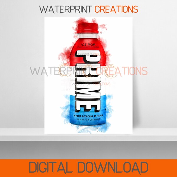 Prime Hydration Poster - Etsy