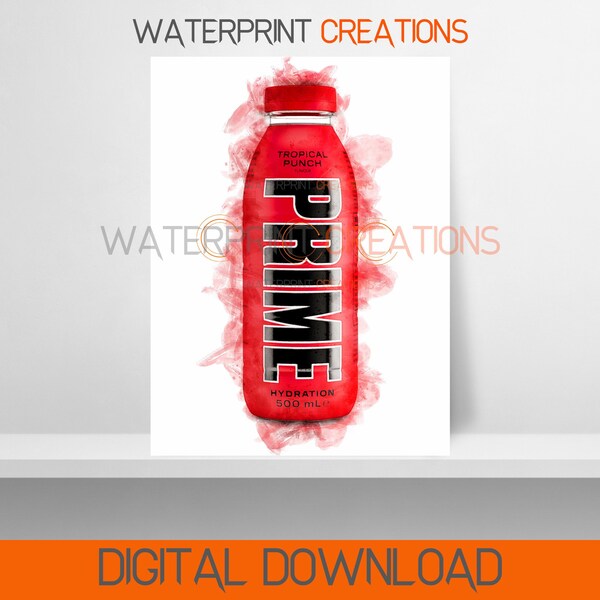 Prime Hydration Poster - Etsy