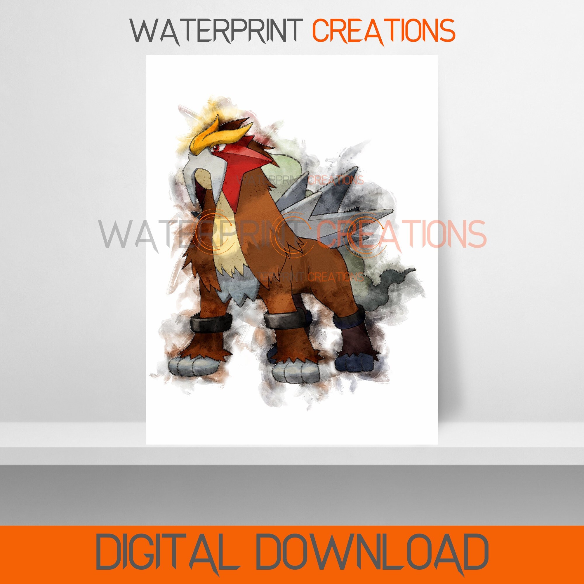 Pokemon Entei Wallpaper