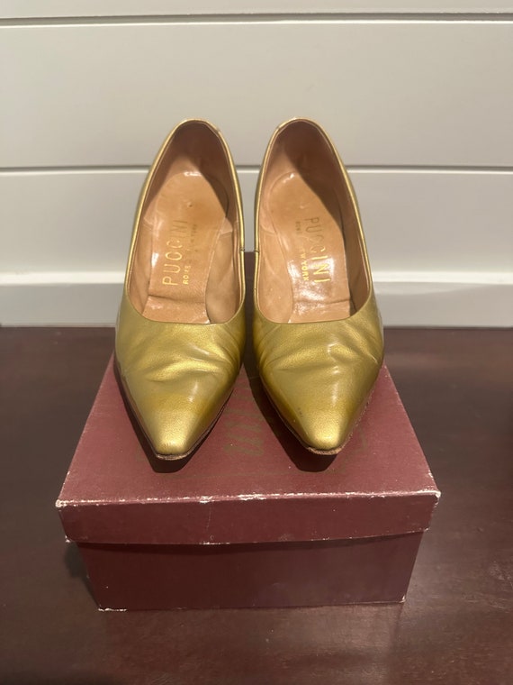 vintage 1950s retro gold - Gem