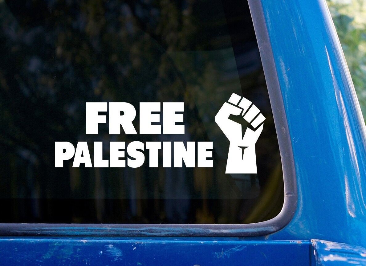 Free Palestine Car Decal - Etsy